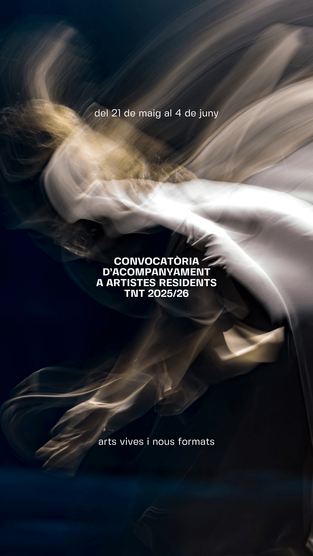 Convocatòria d’acompanyament a artistes residents 2025/26 – TNT